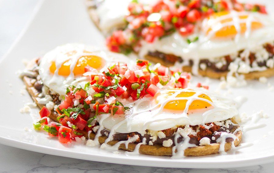 Breakfast Huaraches | A amazingly hearty breakfast to start your day!