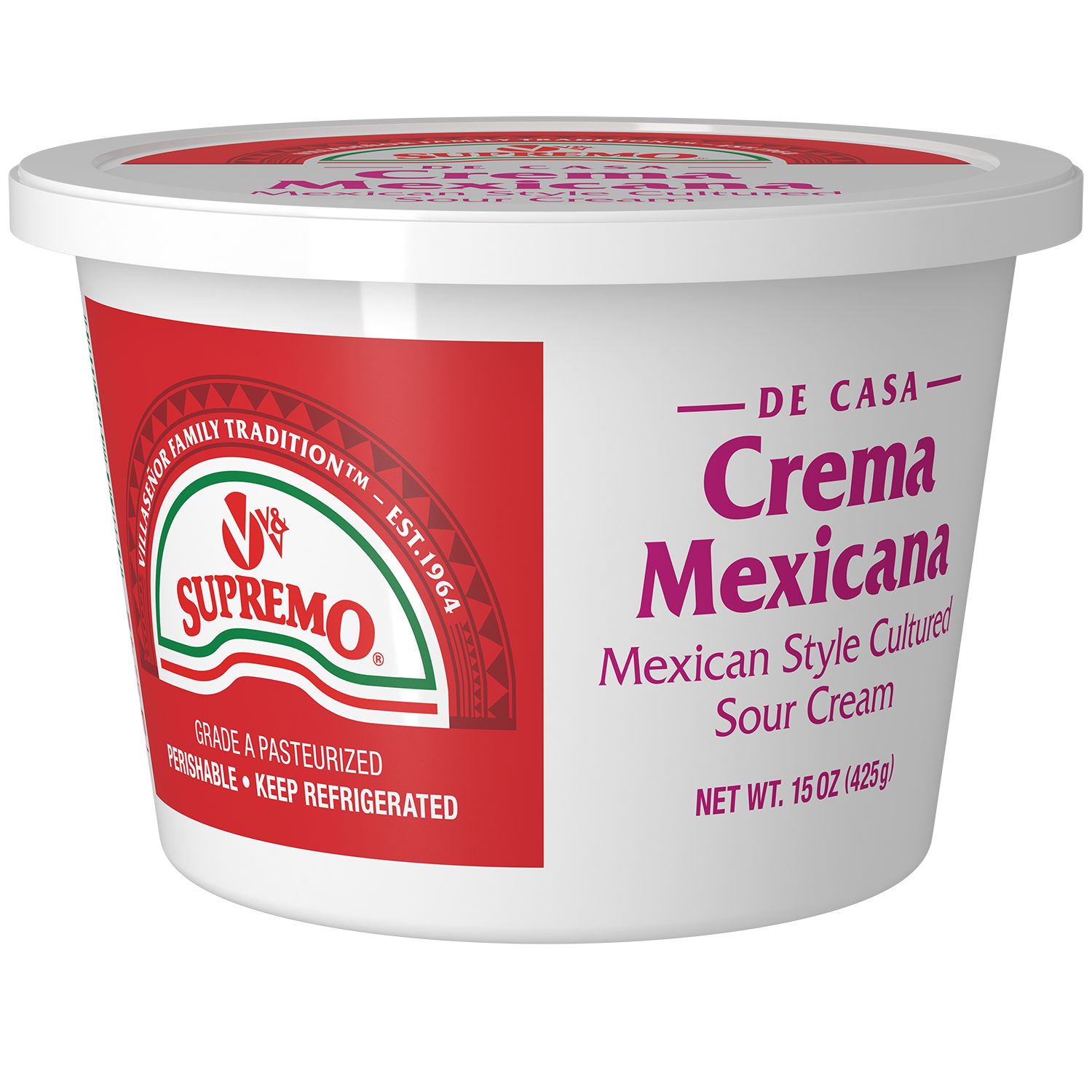 Crema Mexicana de Casa de V&V SUPREMO® - V&V Supremo Foods, Inc.